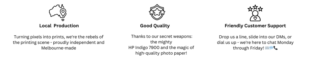 Photo Prints-Mini Squares-Polaroid inspired Retro Prints-Decal Prints ...